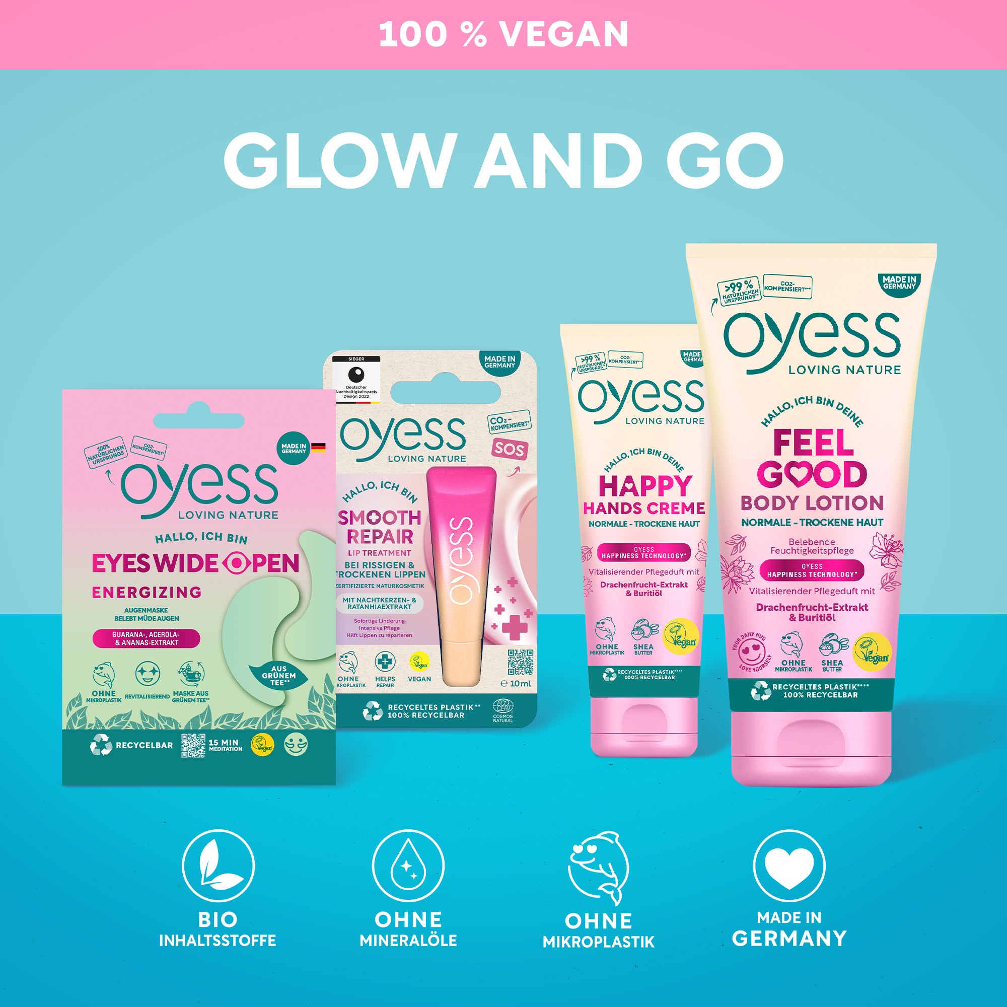 OYESS Starter Set – Intense Repair - 4 Stück – oyess-shop